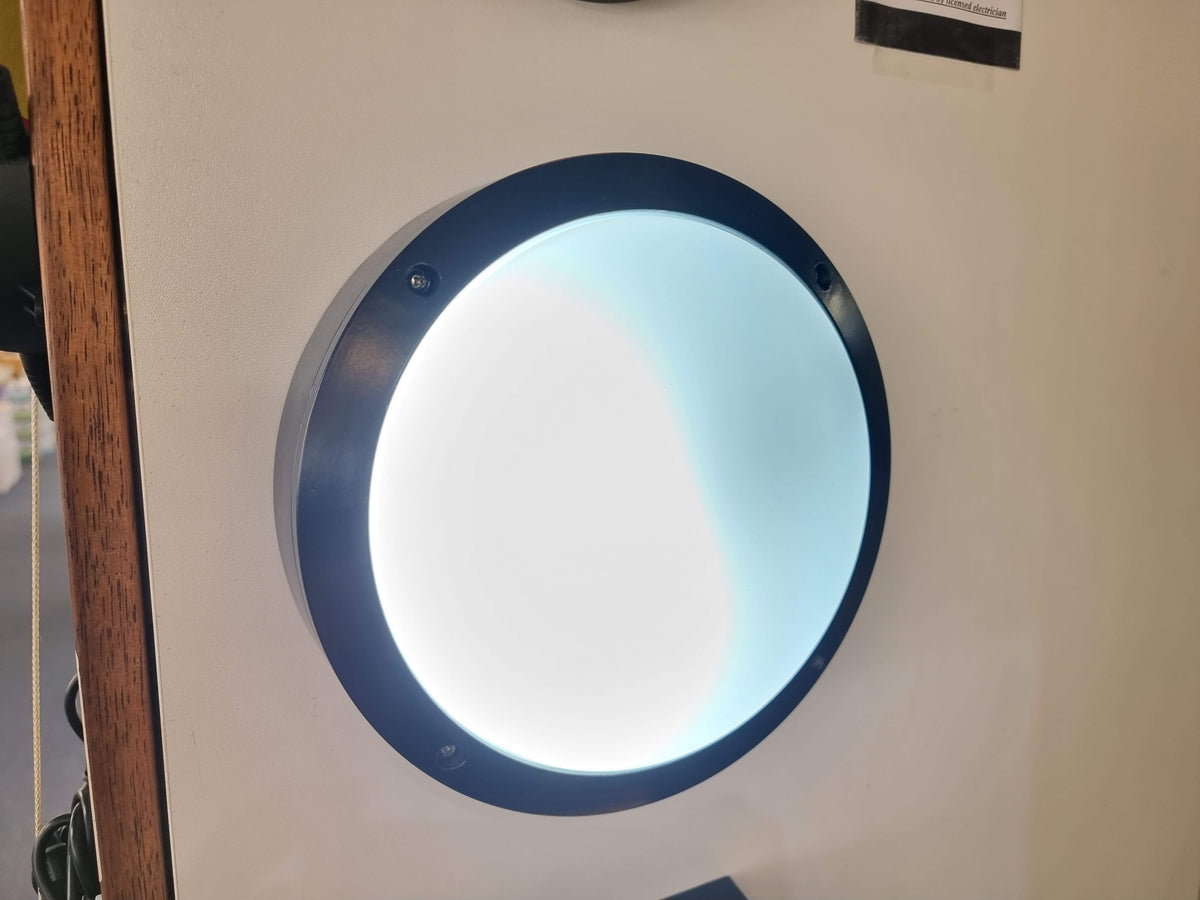 BDL Large Round Wall Light Black – Brisbane Discount Lights and Taps